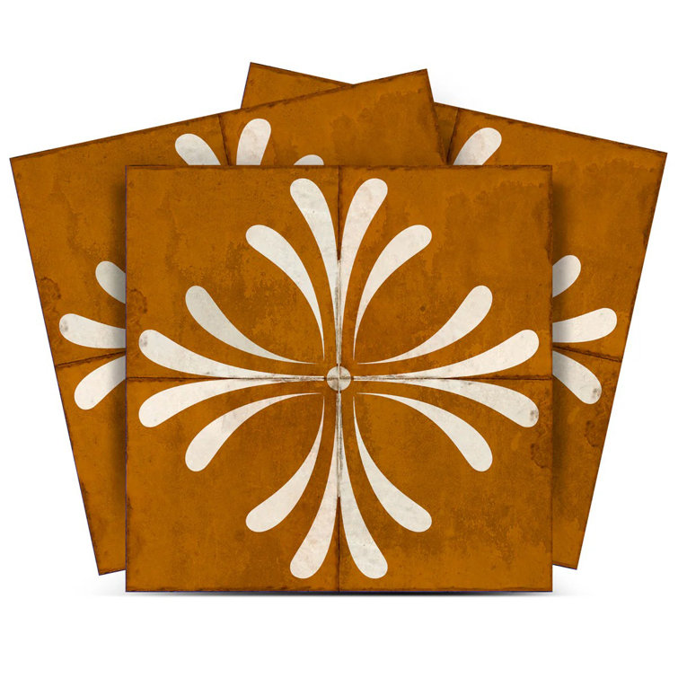 Mi Alma 8 W X 8 L Vinyl Peel And Stick Mosaic Tile Wayfair